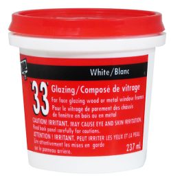 PUTTY DAP GLAZE 33 WHT 237ml